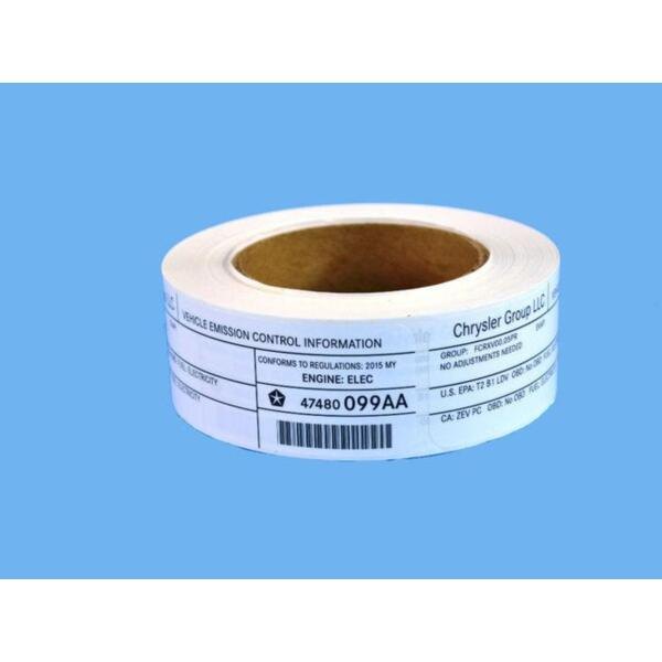 Mopar® 47480099AA - Vehicle Emission Control Information Label