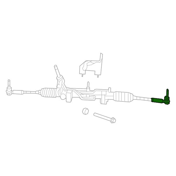 Mopar® 05183761AD - Steering Tie Rod End