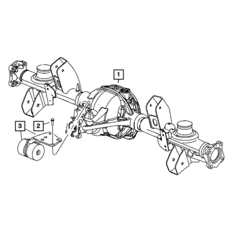 Mopar® - Rear Axle Assembly