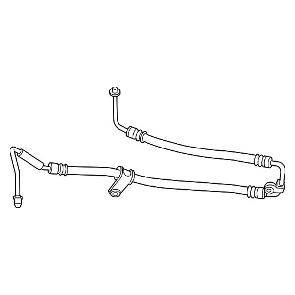 Mopar® 52124114AE - Power Steering Pressure Line Hose Assembly - Fan To ...