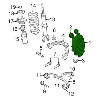 Dodge Dakota Steering Knuckles, Spindles & Components — CARiD.com
