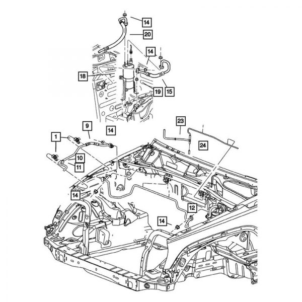 Mopar® - Vacuum Hose And Valve