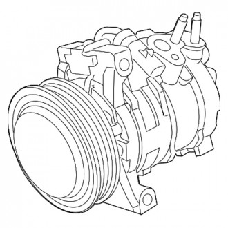 Dodge Caliber OEM A/C & Heating Parts - Systems, Compressors | CARiD