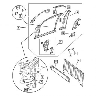 2002 Dodge Dakota Chassis Frames & Body Parts — CARiD.com