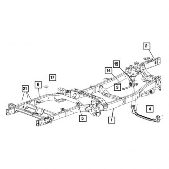 Chassis Frames | Body Panels, Tubs, Cab Corners, Pillars — CARiD.com