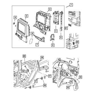 Jeep Commander OEM Fenders | Factory Front & Rear Fenders — CARiD.com