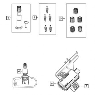 Chrysler Town and Country TPMS Control Units - Modules & Wiring | CARiD