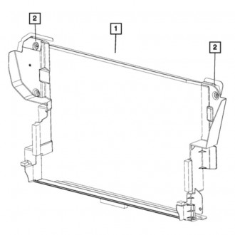 Ram ProMaster Radiator Supports | CARiD