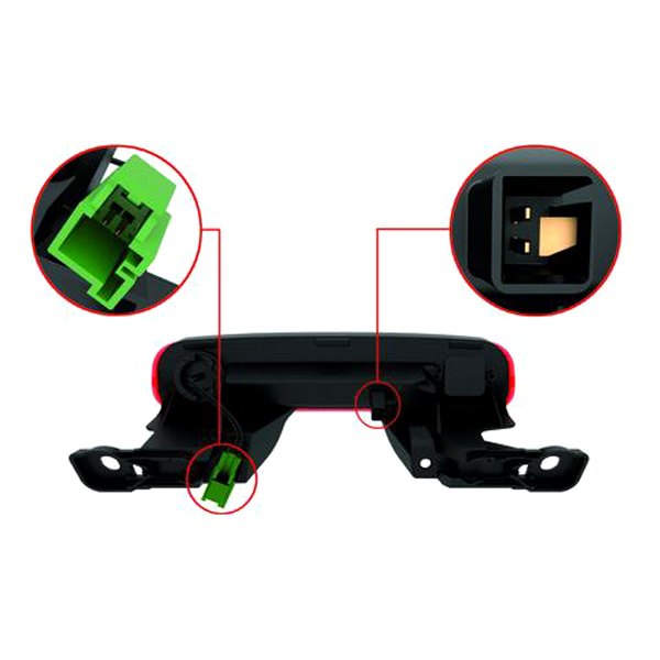 Mopar® 57010604AJ - Replacement 3rd Brake Light