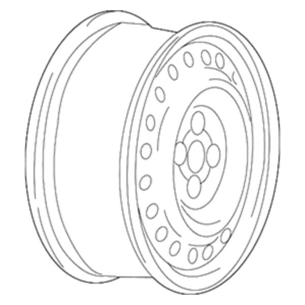 Mopar® 5XJ101XFAA - Wheel