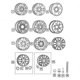 Ram 2500 Factory Steel Wheels | CARiD