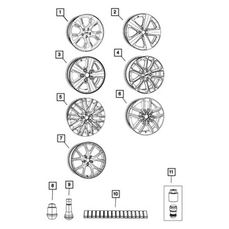 Jeep Grand Cherokee OEM Wheels | Original Steel & Alloy Wheels — CARiD.com