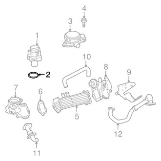 Dodge Sprinter EGR Valves & Parts - Sensors, Gaskets | CARiD