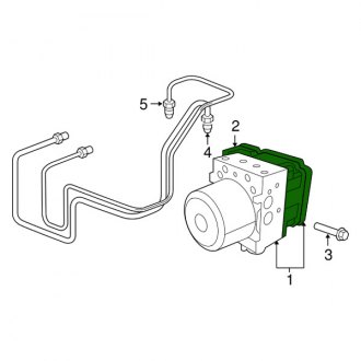 2007 Jeep Wrangler Anti-Lock Braking (ABS) System Parts | CARiD