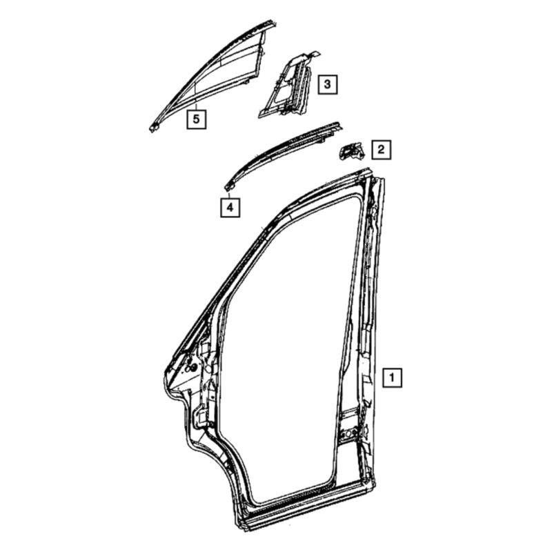 Chrysler Crossfire Body Tubs & Side Panels | CARiD