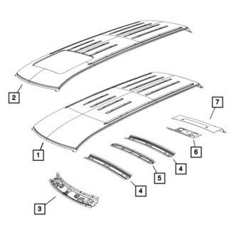 Jeep Grand Cherokee Roof Panels | CARiD