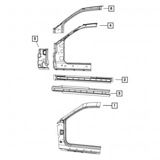 Chassis Frames | Body Panels, Tubs, Cab Corners, Pillars — CARiD.com