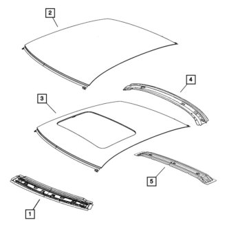 Dodge Charger OEM Roofs & Parts - Panels, Drip Rails | CARiD