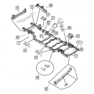 Chassis Frame & Rails - Subframes, Crossmembers | CARiD