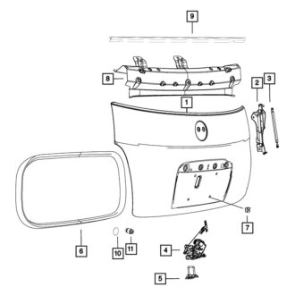 Fiat 500 OEM Roofs & Parts - Panels, Drip Rails | CARiD
