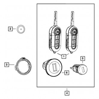 2012 Fiat 500 Door Locks + Components — CARiD.com