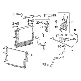 Ram ProMaster Replacement Coolant Tanks & Components – CARiD.com