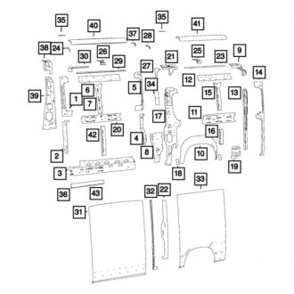 Ram ProMaster Body Tubs & Side Panels | CARiD