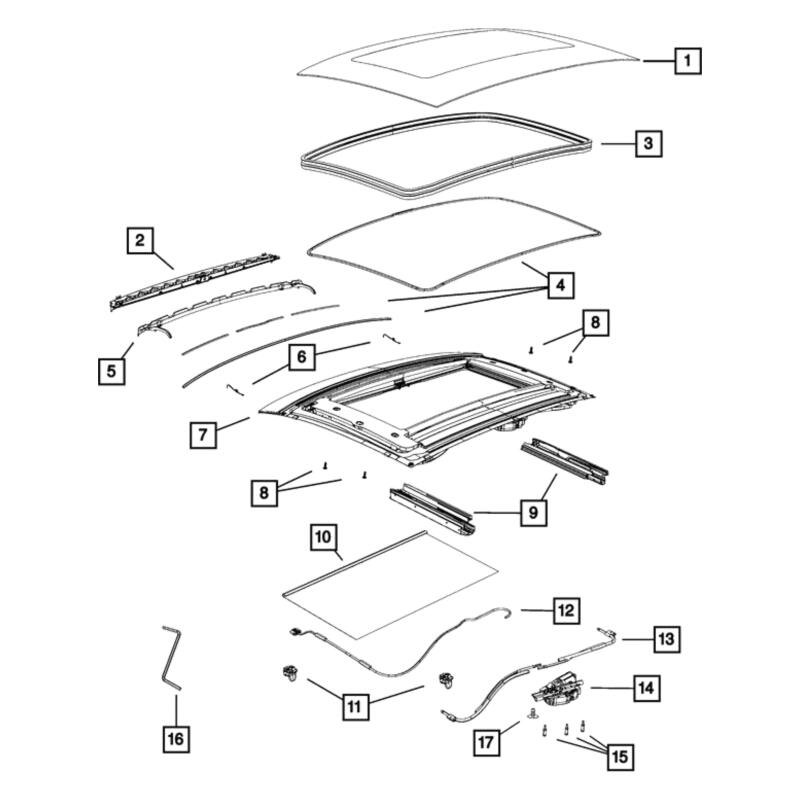 Sunroof Cables | CARiD