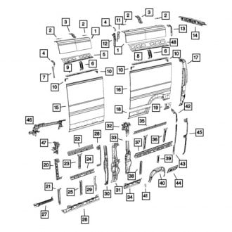 Ram ProMaster Body Tubs & Side Panels | CARiD