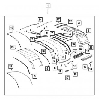 Fiat 500 Convertible Tops & Parts — CARiD.com