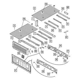 Dodge Ram Trunk Floor Mats & Truck Bed Floors | CARiD
