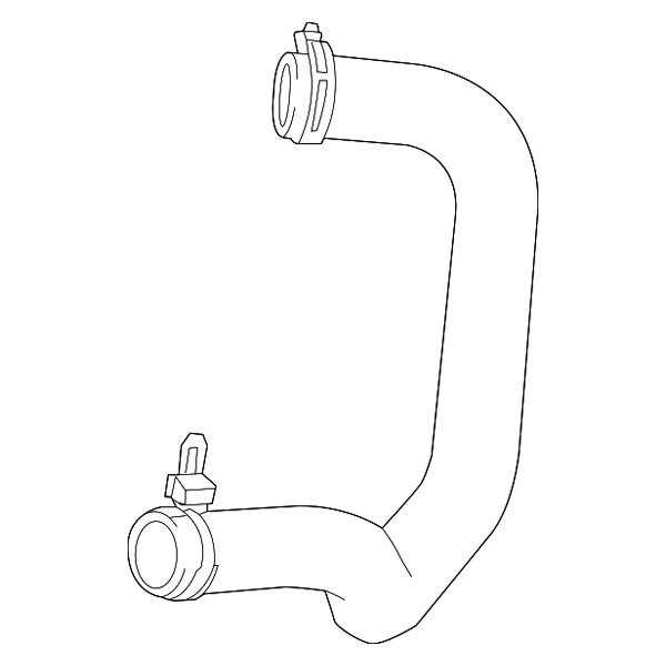 Mopar® 68166469AC - Engine Coolant Radiator Hose