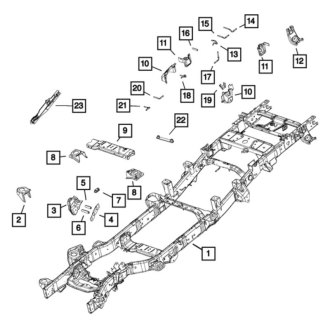Dodge Replacement Chassis Frame & Rails – CARiD.com