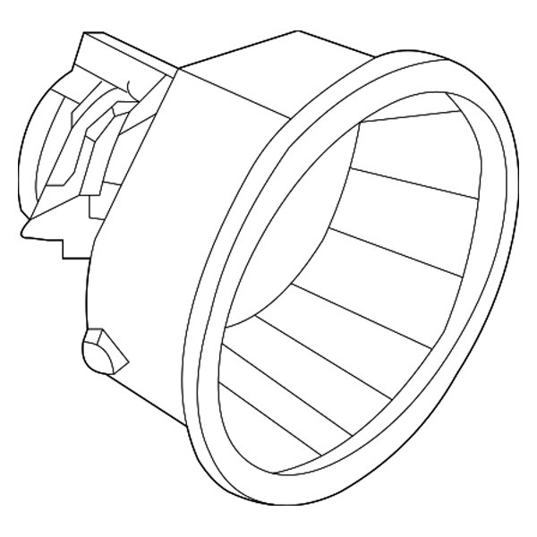 Mopar® 68231956AA - Front Passenger Side Fog Light Bracket
