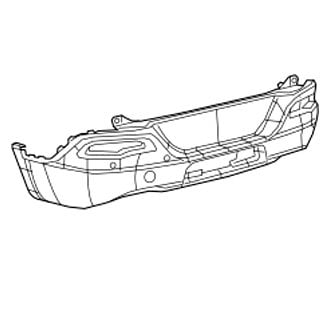Jeep Cherokee Replacement Rear Bumpers - Covers, Chrome | CARiD - Page 2