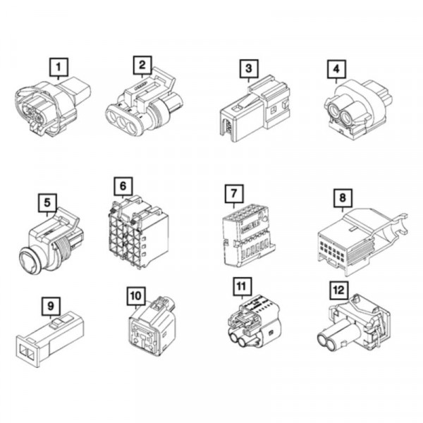 Mopar® 68239916AA - Electrical Connector