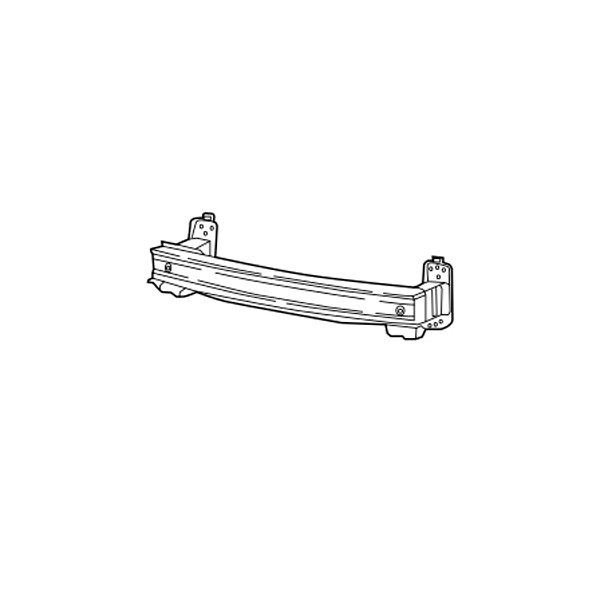 Mopar® 68243667AB - Front Bumper Impact Bar