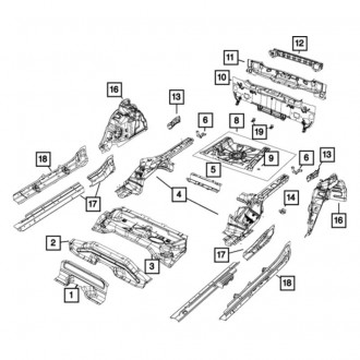 Jeep Renegade Replacement Chassis Frames & Rails | CARiD