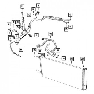 2022 Jeep Compass A/C Condensers & Parts - Brackets, Seals | CARiD