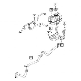 Jeep Wrangler OEM Engine Cooling Parts | Radiators, Fans — CARiD.com