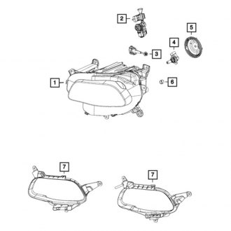 Jeep Cherokee OEM Headlights - Factory Headlights | CARiD