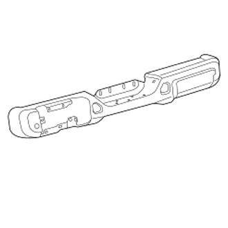 Jeep Wrangler Replacement Rear Bumpers - Covers, Chrome | CARiD