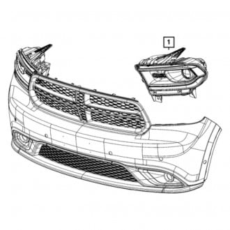 Dodge Durango OEM Headlights - Factory Headlights | CARiD