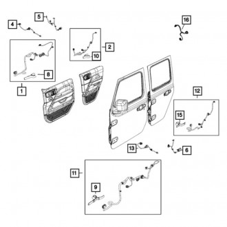 Electrical Door Wiring Harnesses - CARiD.com