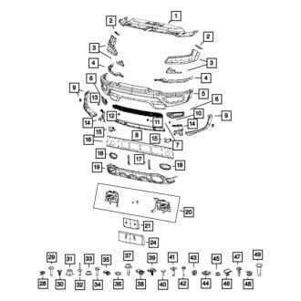 Ram 1500 Grille Frames & Moldings — CARiD.com