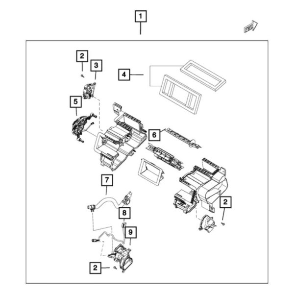 Mopar® - Cabin Air Intake Duct