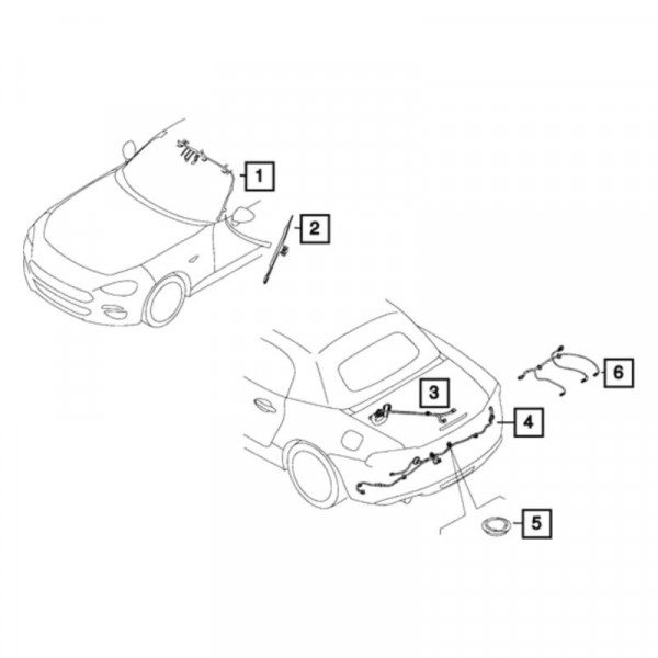 Mopar® 68332593AA - Wiring Connectors