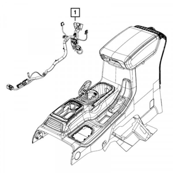 Mopar® 68350802AE - Jumper Wiring