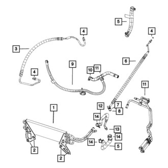 Power Steering Cooler Lines | CARiD
