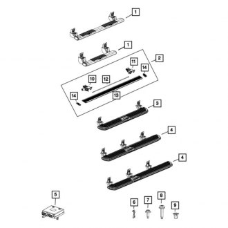 Mopar™ Running Boards - CARiD.com